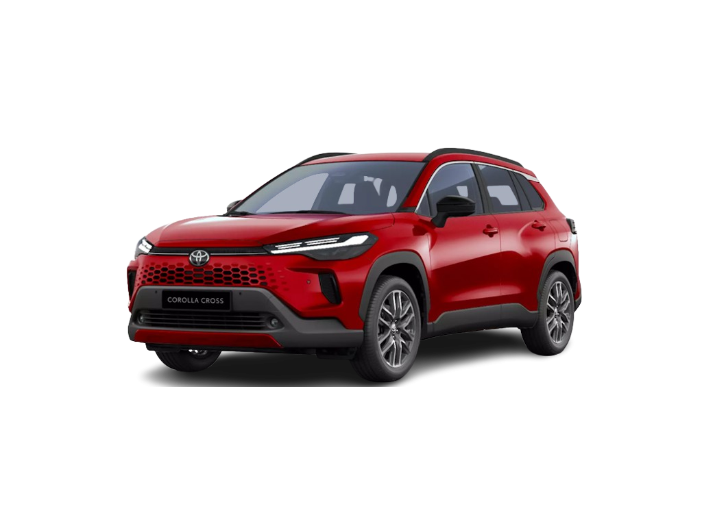 Elegantes Toyota Corolla Cross Leasing Ebenbild