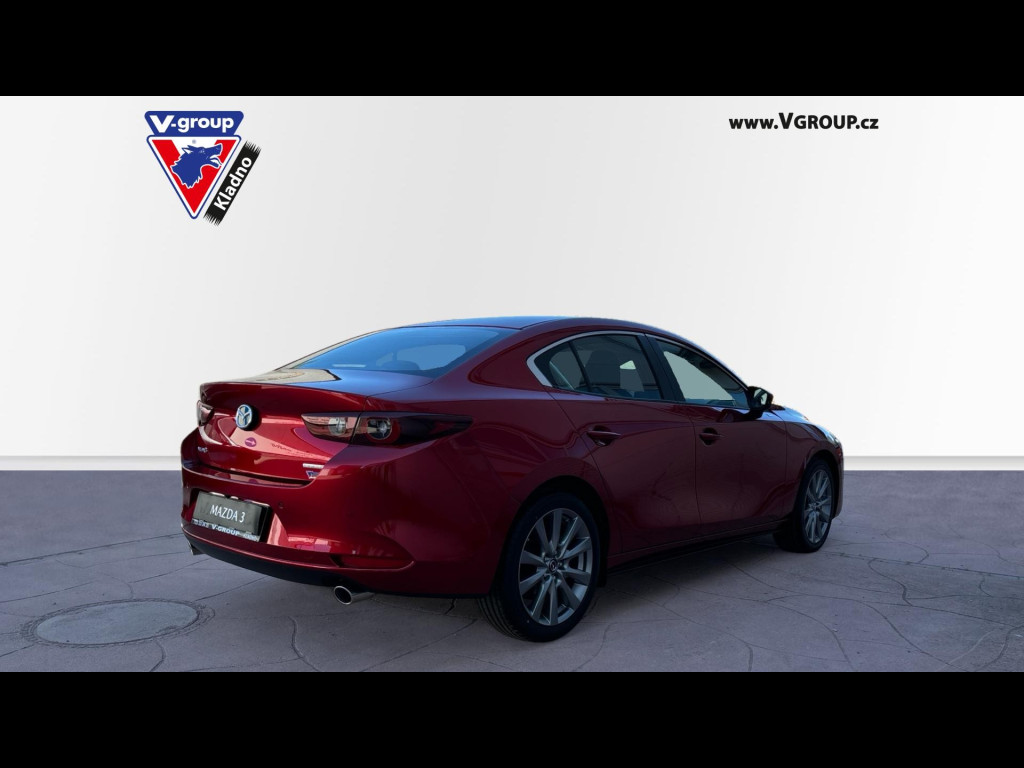 Operativní leasing Mazda 3 2.5 G140 AT Centre-Line DASO SDN - Soul Red ...